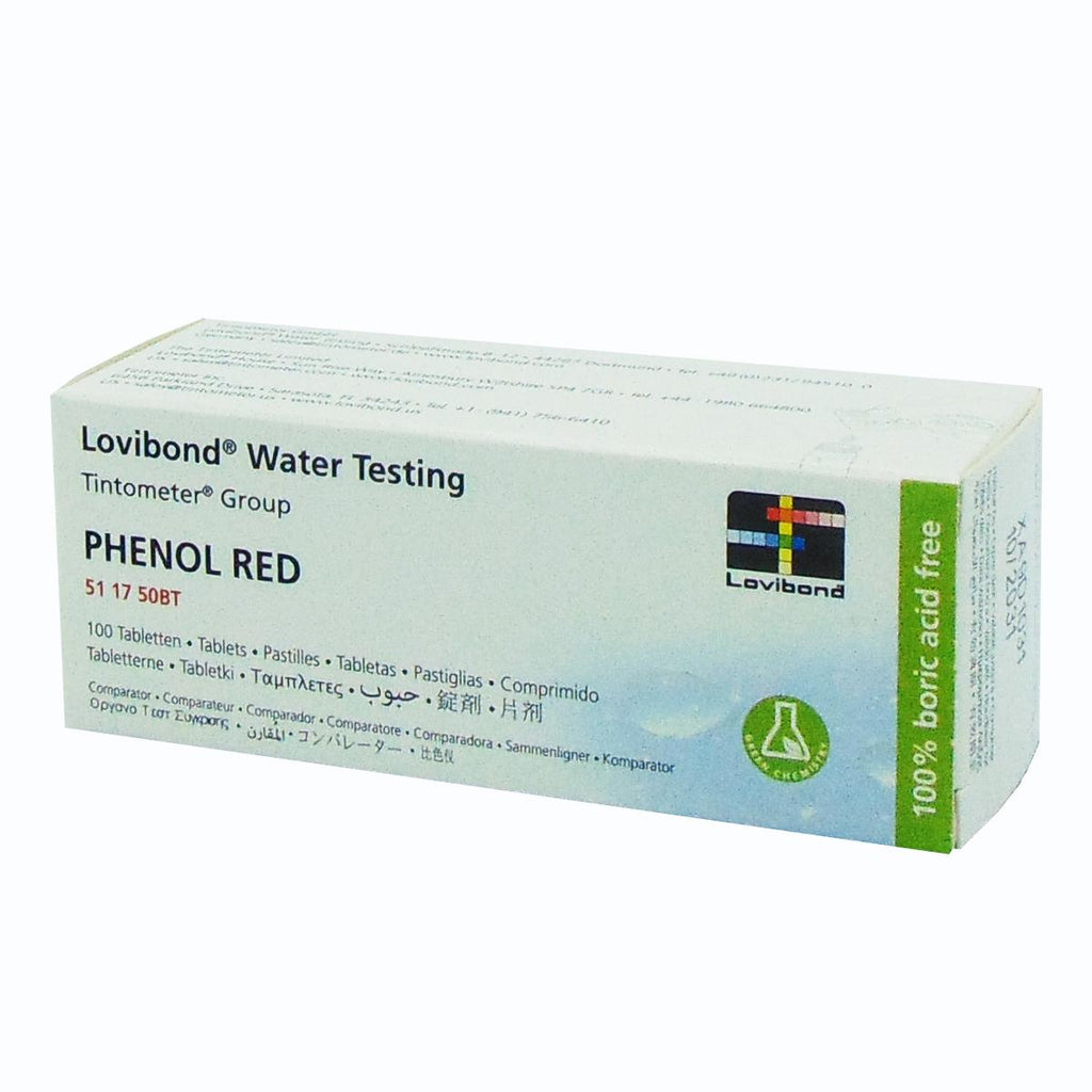 Lovibond® | Phenol Red Comparator Tablets| pH Reagents | Packs of 100/ ...