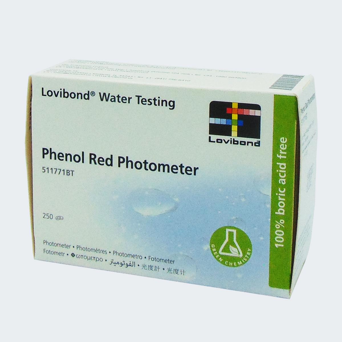 Lovibond® | Phenol Red Photometer Tablets | pH Reagents | Packs of 100/ ...