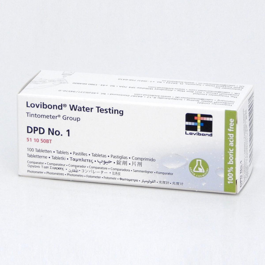 Lovibond® | DPD No.1 Tablets | Free Chlorine Reagents | Packs of 100 ...