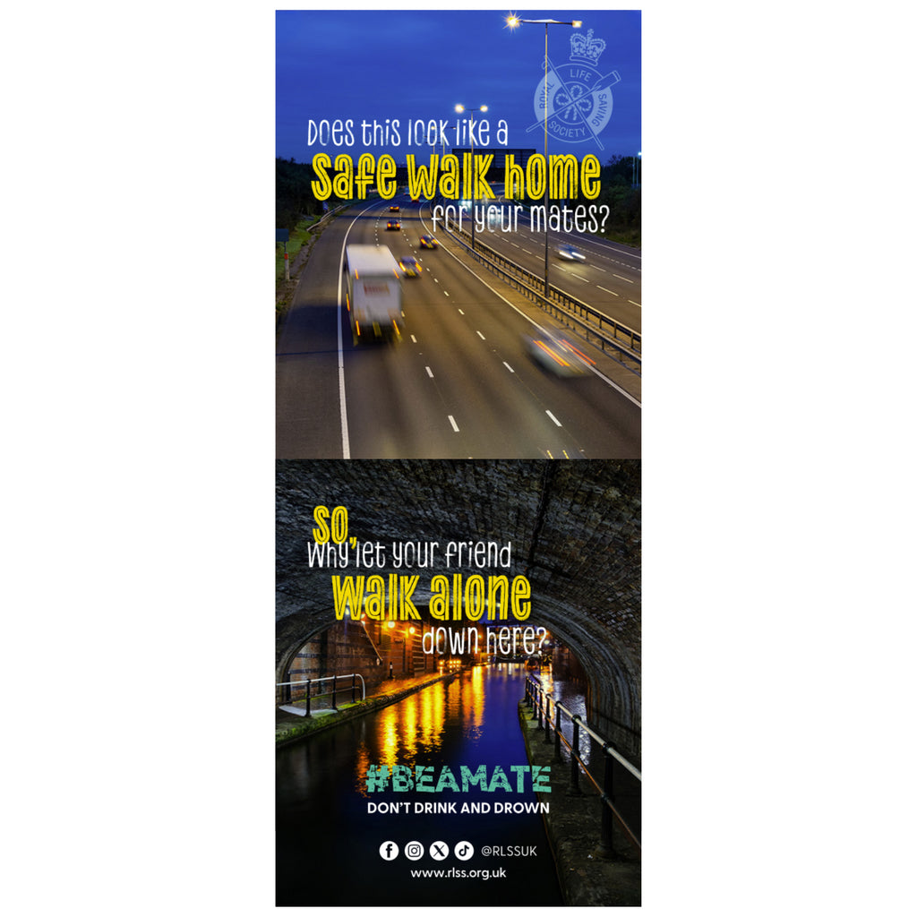 Don't Drink & Drown Banner (Vertical) #BeAMate