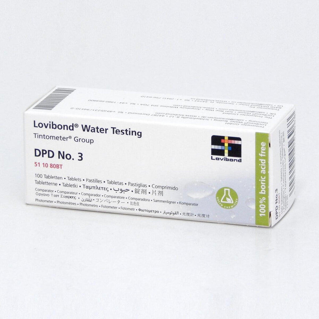 Lovibond® | DPD No.3 Tablets | Total Chlorine Reagents | Packs of 100 ...