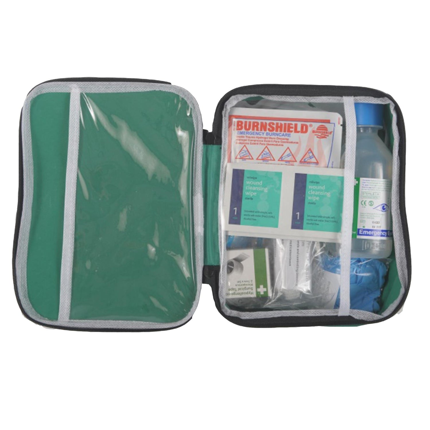 BS8599-1 Pouch First Aid Kit, Zip Up Pouch, Portable, Compliant With B