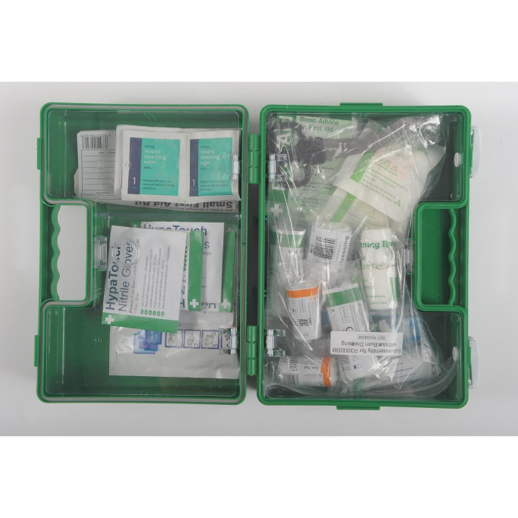 Deluxe First Aid Kit, British Standard, Comprehensive Range Of Emergen